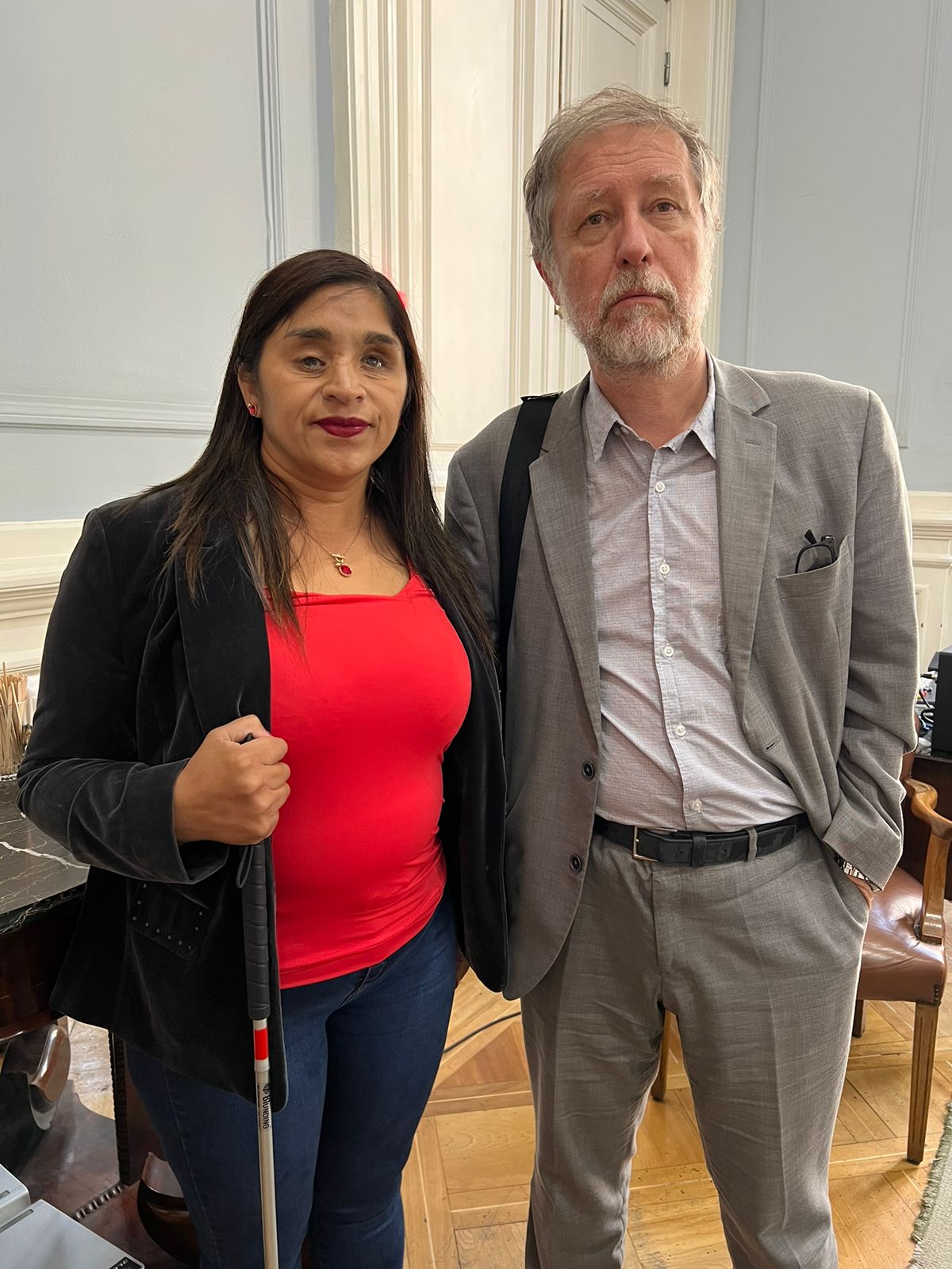 Chile: Representante se reunió con Senadora Fabiola Campillai y otras ...